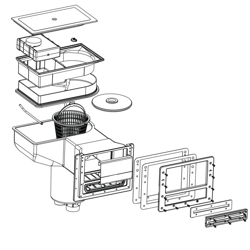 Aqua Genie Pool Skimmer With Winter Cover | Best Design Winner