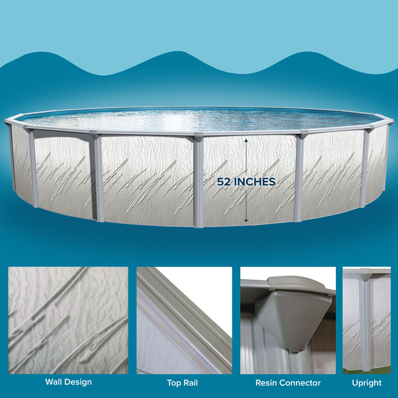 Wilbar pretium round pool store