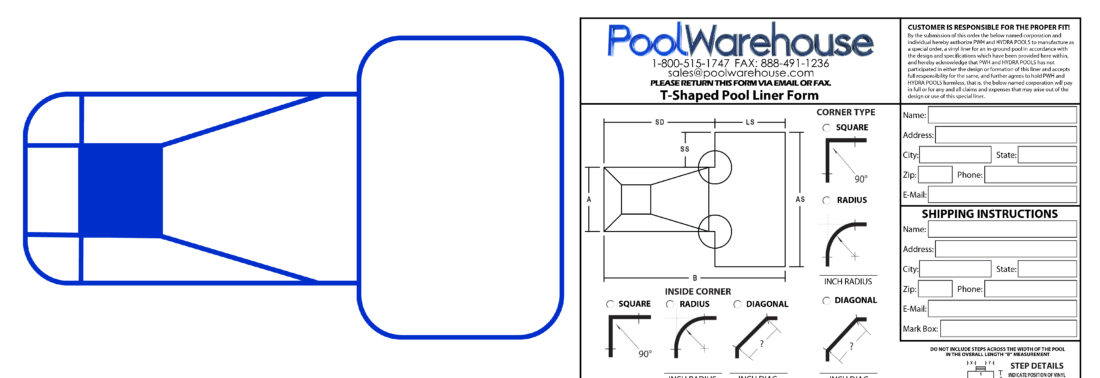 Pool Liner Measurements | In-Ground Swimming Pool Liners