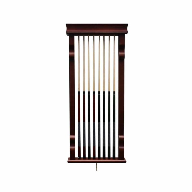 Vintage Wall Mounted Billiard Pool Cue Rack- Pool Warehouse