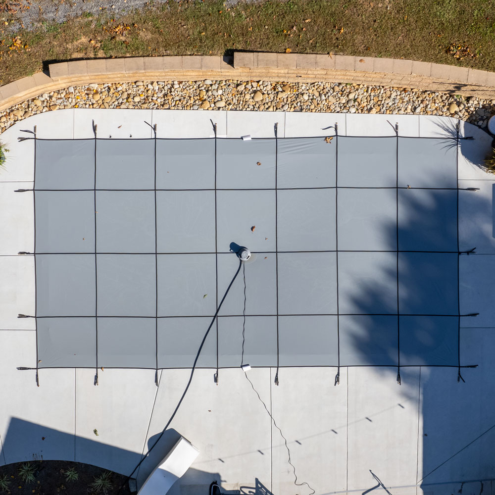 18 x 36 Loop-Loc Super Dense Blue Mesh Safety Cover