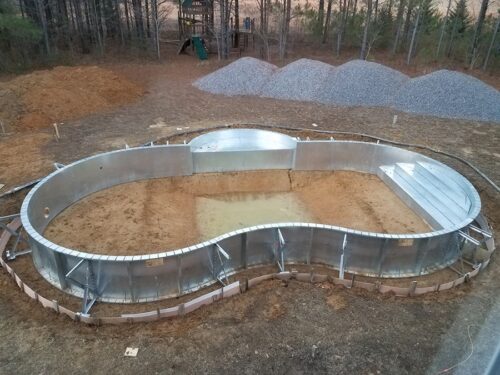 In-ground Pool Kits | Steel Wall Swimming Pool Kits