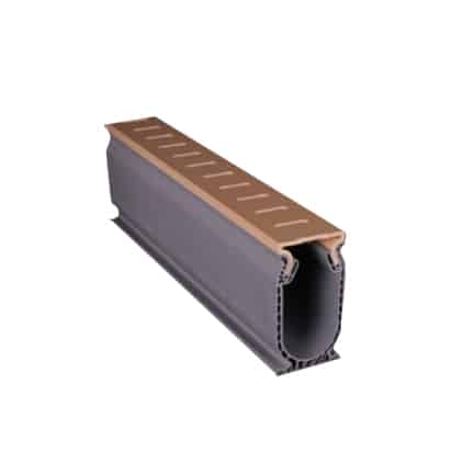 10' Tan Deck Drain, 1.5" Plumbing by Stegmeier - Pool Warehouse