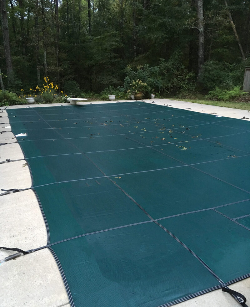 12' x 24' Grecian Hydra Mesh Safety Pool Cover - Pool Warehouse