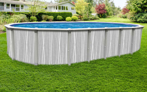 18' x 33' Oval 54" Deep Dubai Above Ground Pool Kit