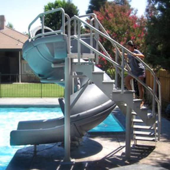 Vortex Swimming Pool Slide | Pool Warehouse | Pool Kits