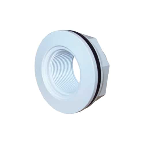 Hayward 1-1/2-Inch FPT White FG Return Fitting - Pool Warehouse