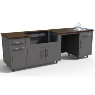 Challenger Coastal Series 90.125 Outdoor Kitchens| H2Oasis