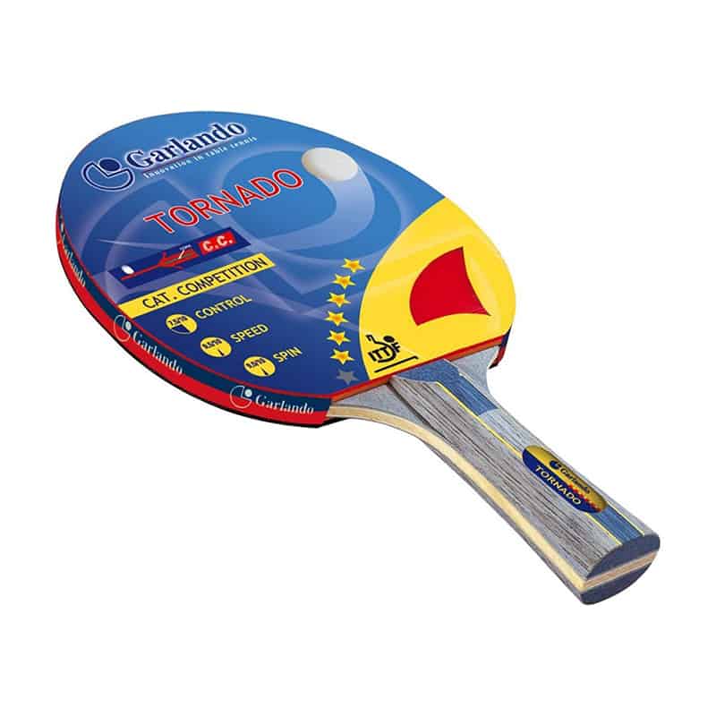Garlando Tornado Table Tennis Racket - Pool Warehouse
