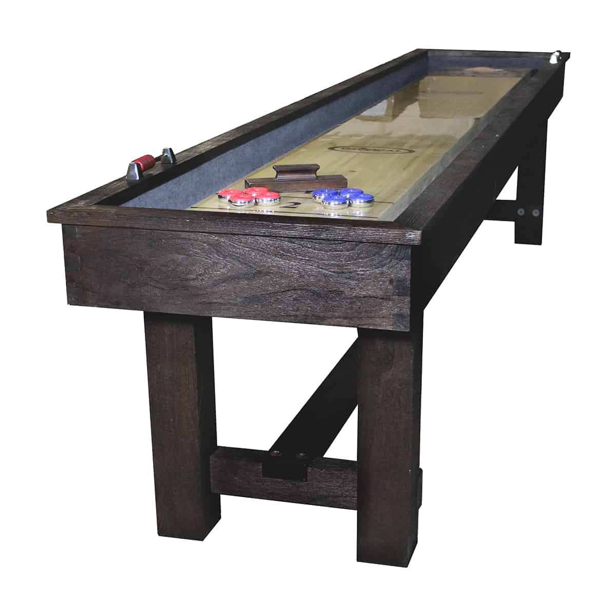 Ricochet 7 Ft Bounce-Back Shuffleboard Table - Pool Warehouse