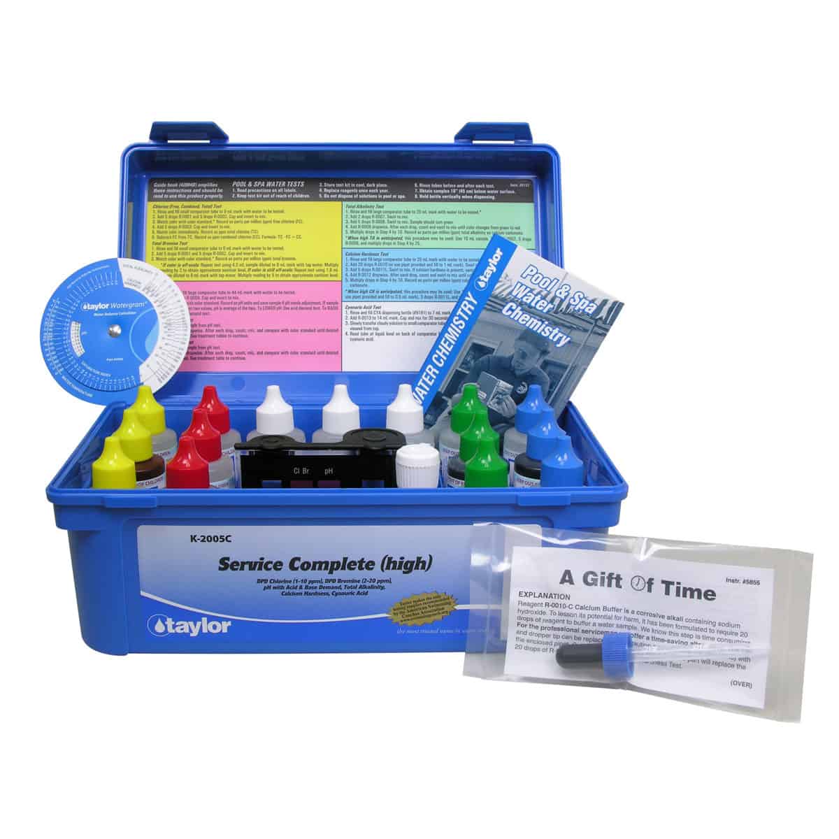 Taylor Technologies K 2005C Service Complete Test Kit - Pool Warehouse