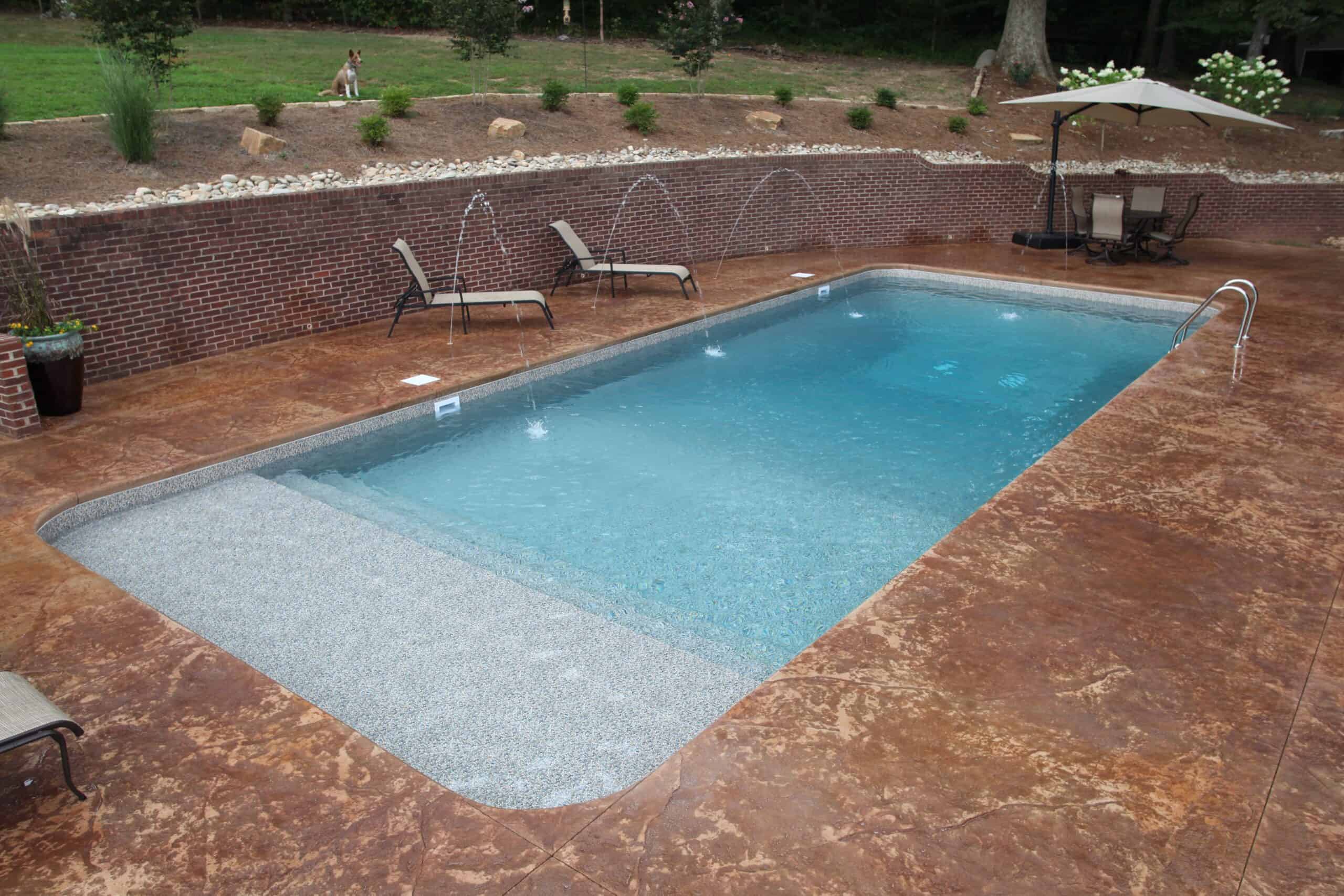 Riceville Tennessee Inground Pool Kit Construction - Pool Warehouse