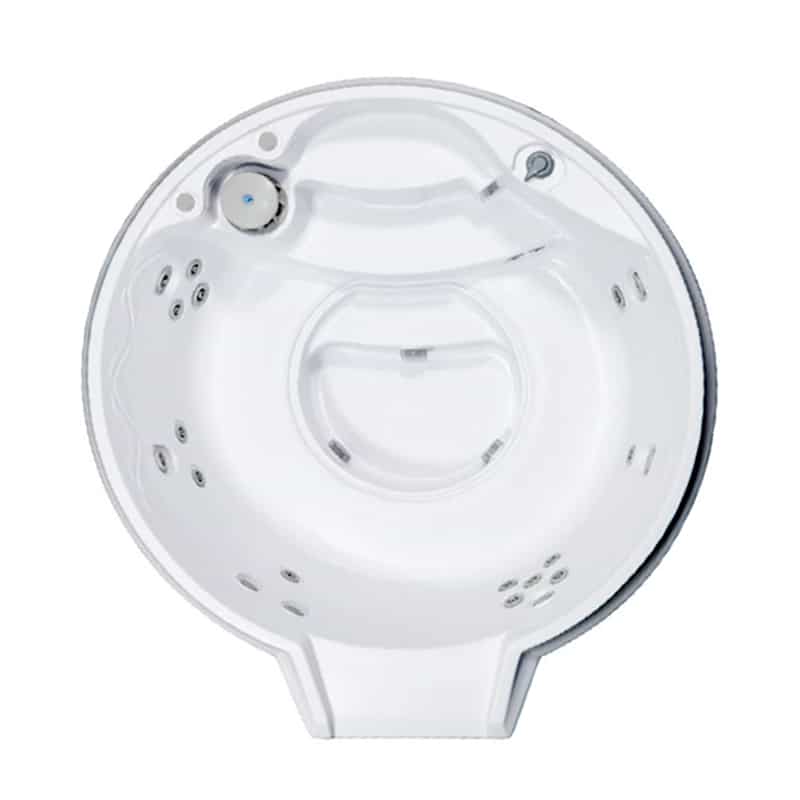 Cardinal 84" Square 25 Jet Spill-Over Spa