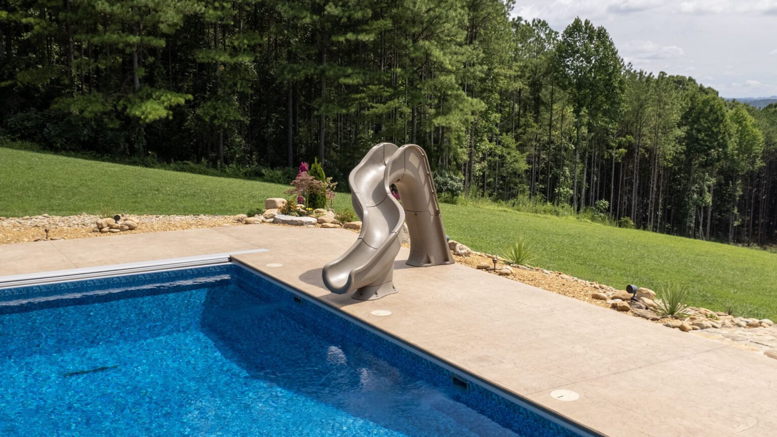 Riptide Pool Slide- Pool Warehouse - Riptide Pool Slide