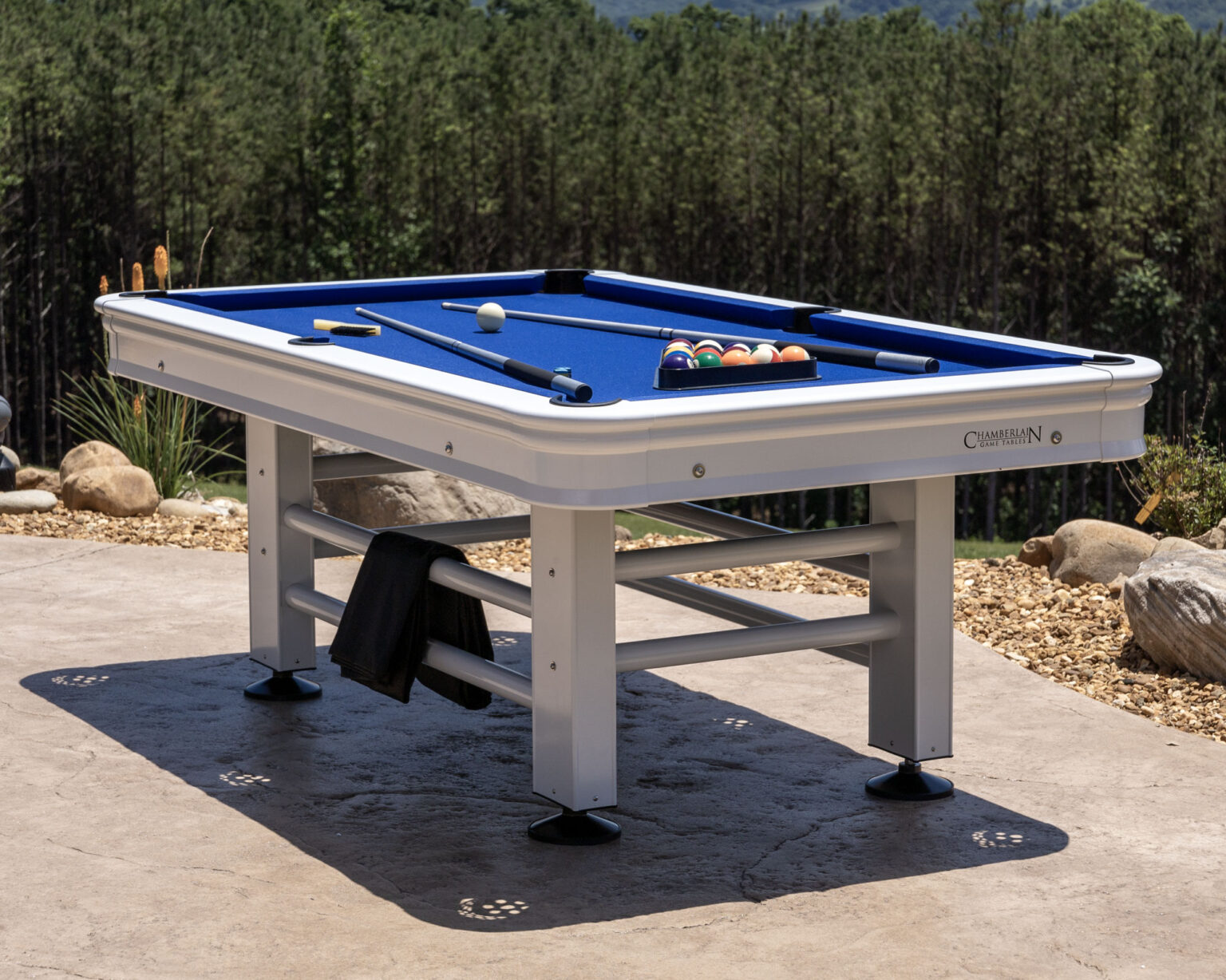 Malibu Nights 7 Ft Outdoor Pool Table - Pool Warehouse