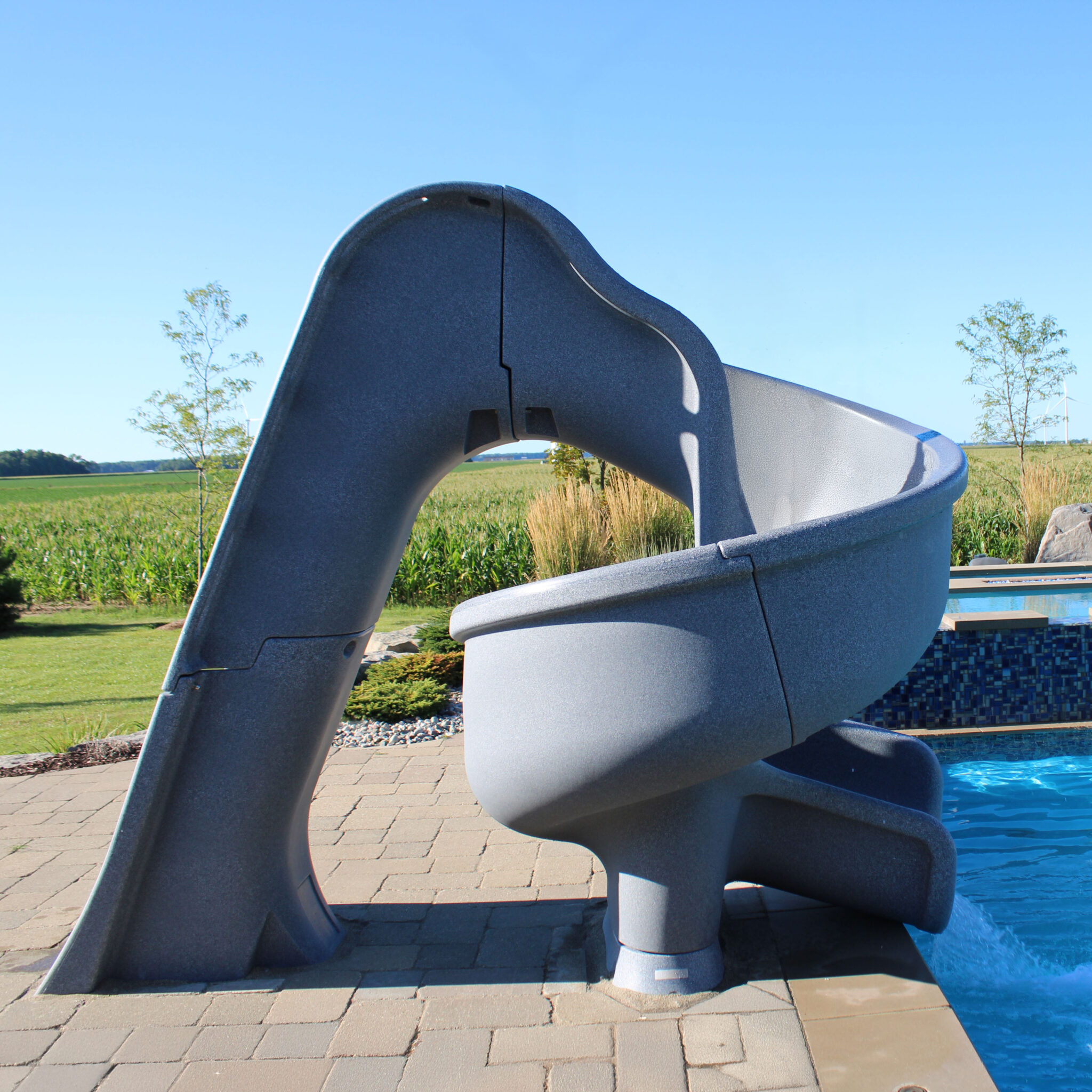 Global Pool Products Tsunami Slide - Pool Warehouse