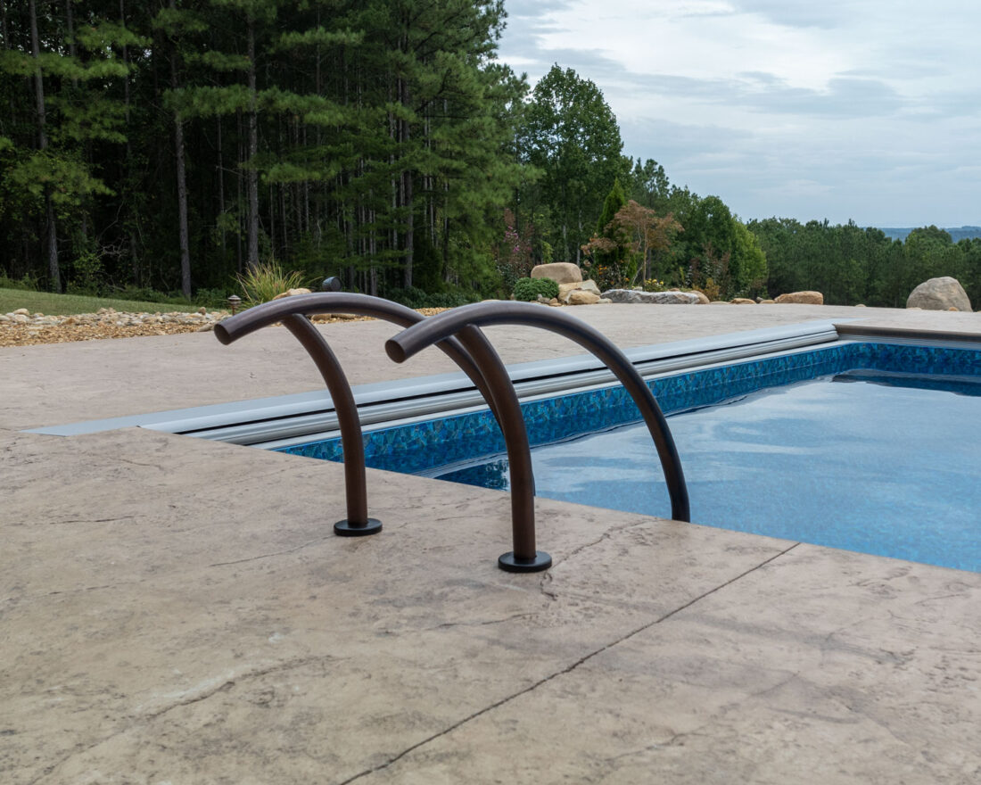 Modern Pool Ladder by Global | Pool Warehouse