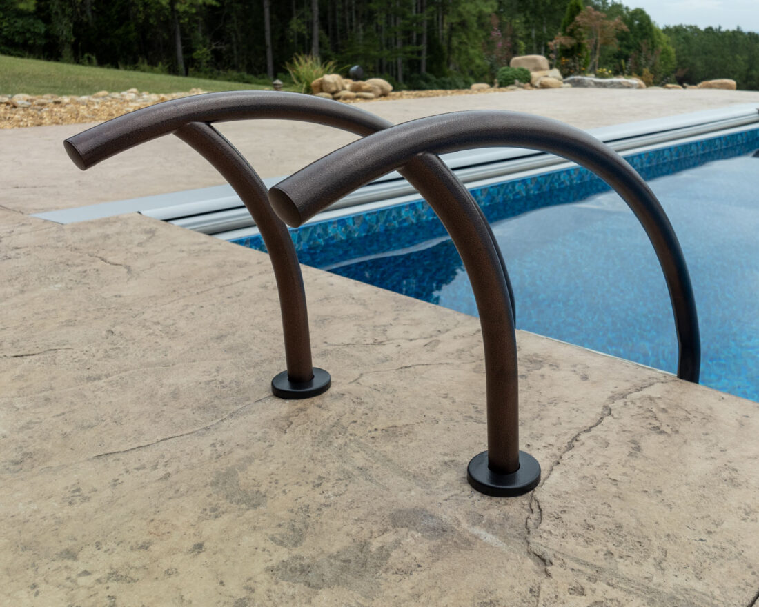 Modern Pool Ladder by Global | Pool Warehouse