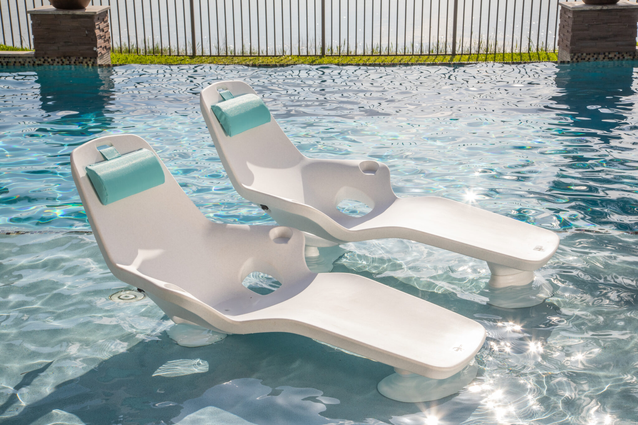 Tenjam Shayz In-Pool Lounger - 2 Pack - Pool Warehouse