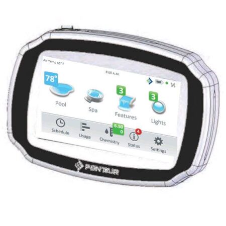 Pentair 523059 Intellicenter Black Indoor Control Panel
