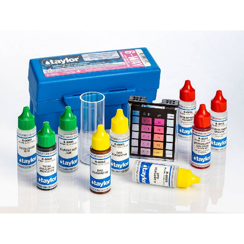 Taylor Technologies K-1004 Residential TroubleShooter DPD Test Kit
