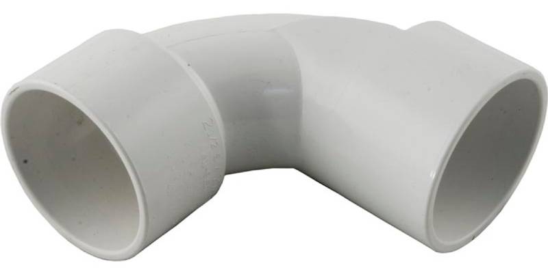 Waterway 411-9150 2.5"S PVC Sweep 90 Degree Elbow