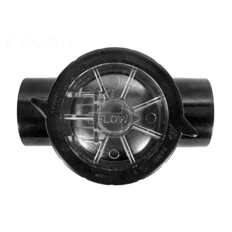 Waterway 600-7010 2"-2.5" Straight CPVC Truseal Check Valve