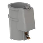 Permacast PS-4019-P 4" Plastic 1.9" Wedge Anchor Socket