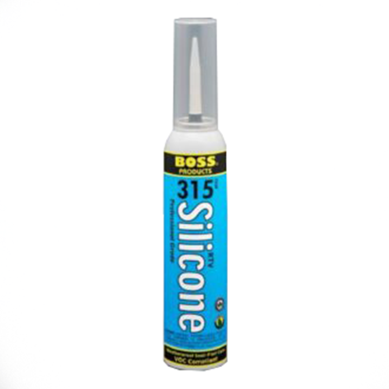 Boss Products 142162 Clear 315 RTV Silicone Sealant 3oz Tube