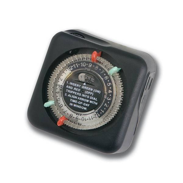 Kichler 15557BK Black Outdoor Timer Enclosure