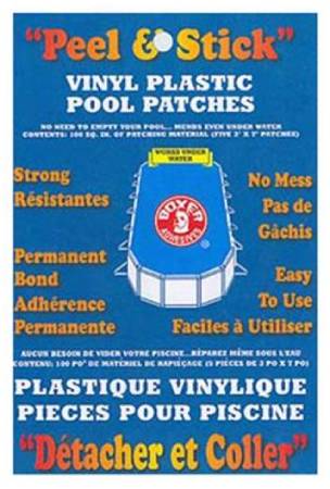 Union Laboratories #10 3" x 7" Self Adhesive Pool Patch