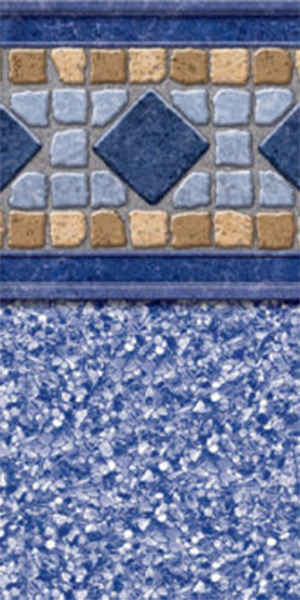 Laguna with White Pacific Inground Pool Liner - Pool Warehouse