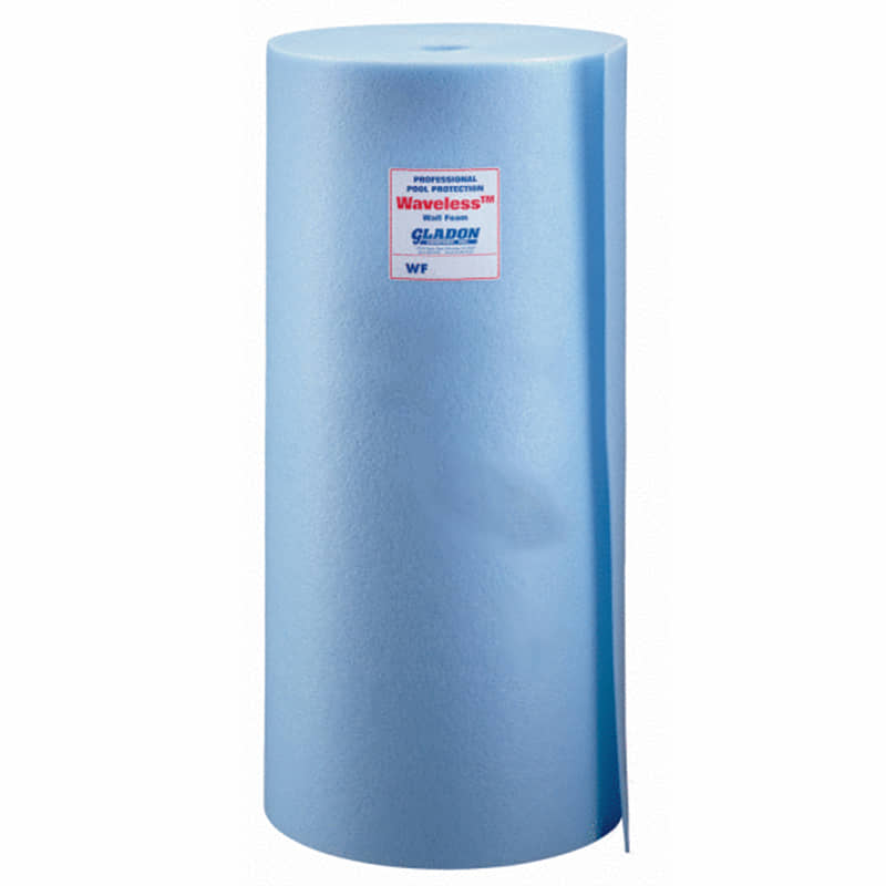 Gladon WF125 2lb 1/8" x 42" x 125' Inground Waveless Wall Foam