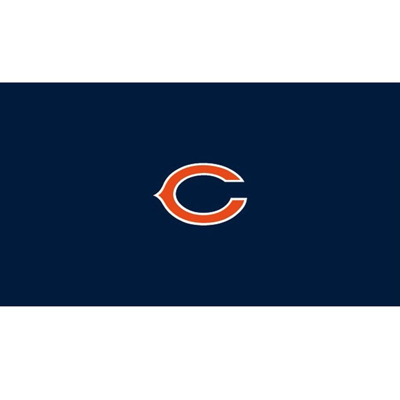 Imperial Chicago Bears Billiard 8' Cloth