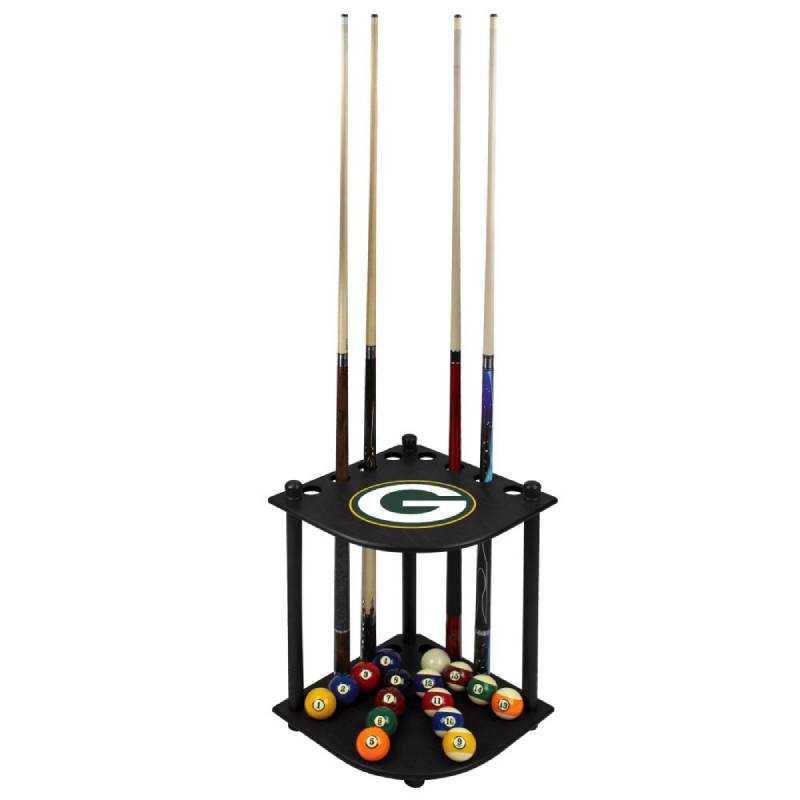 Imperial Green Bay Packers Corner Cue Rack