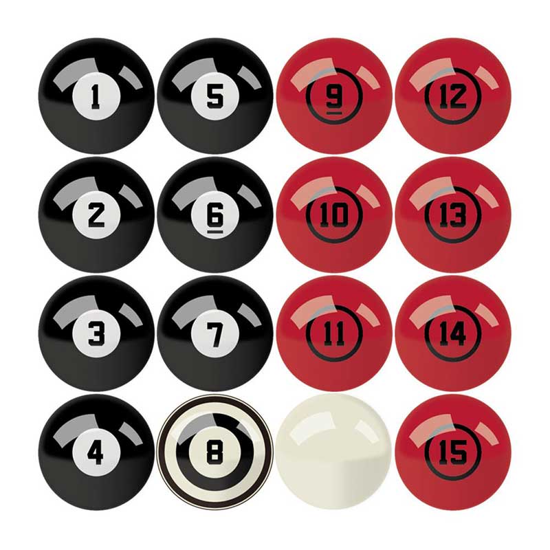Imperial Ohio State Billiard Balls Set
