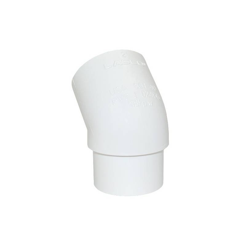 Lasco Fittings 423-020 2" SCH40 PVC Street Elbow Fitting