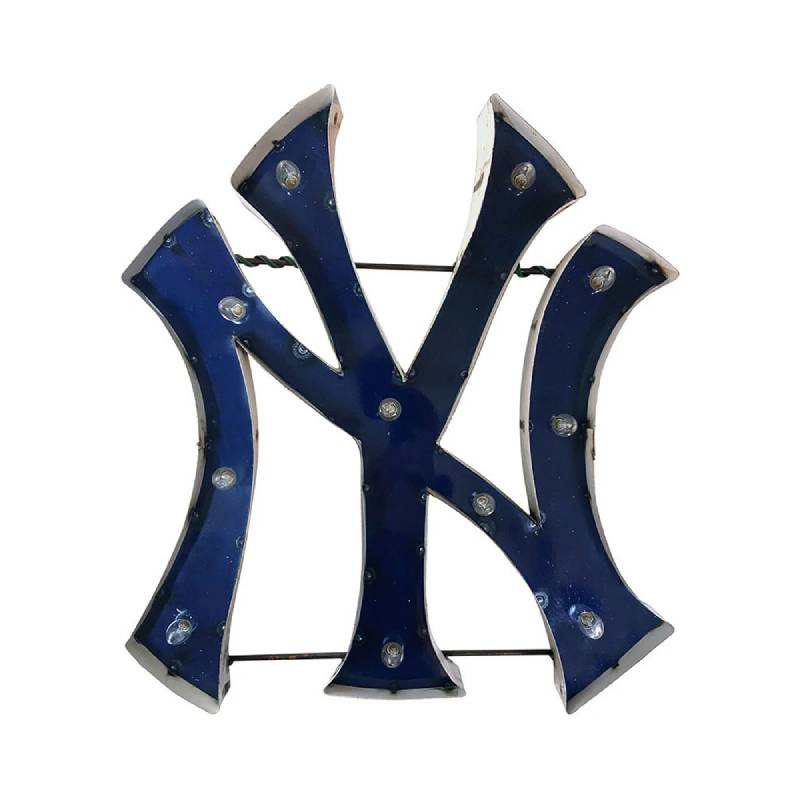 New York Yankees Recycled Logo Sign