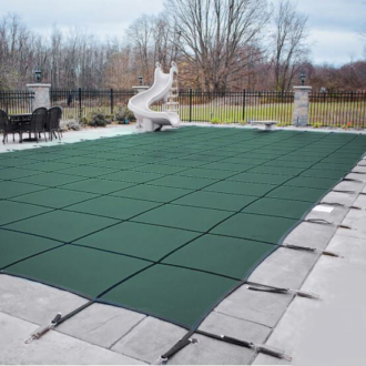 20 x 40 Loop-Loc UltraLoc Green Solid Safety Cover