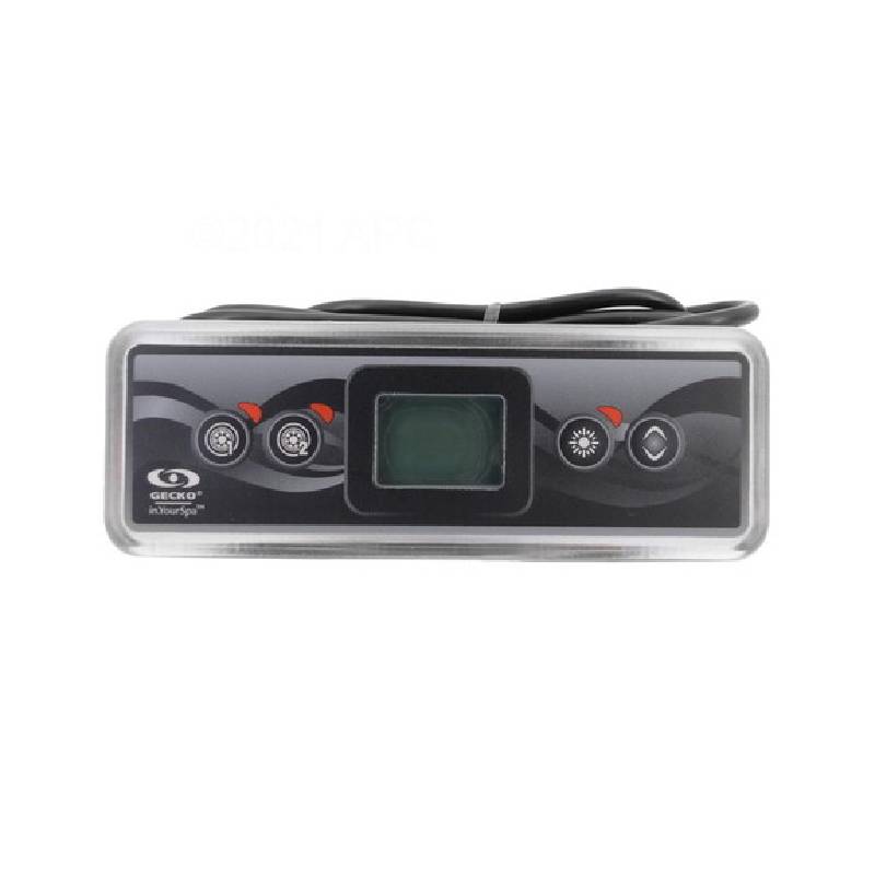 Gecko GK0607008040 IN.K300-20P 2 Pump Keypad with Overlay