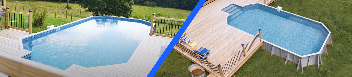 Semi-inground Pool Kits | DIY Pool Packages
