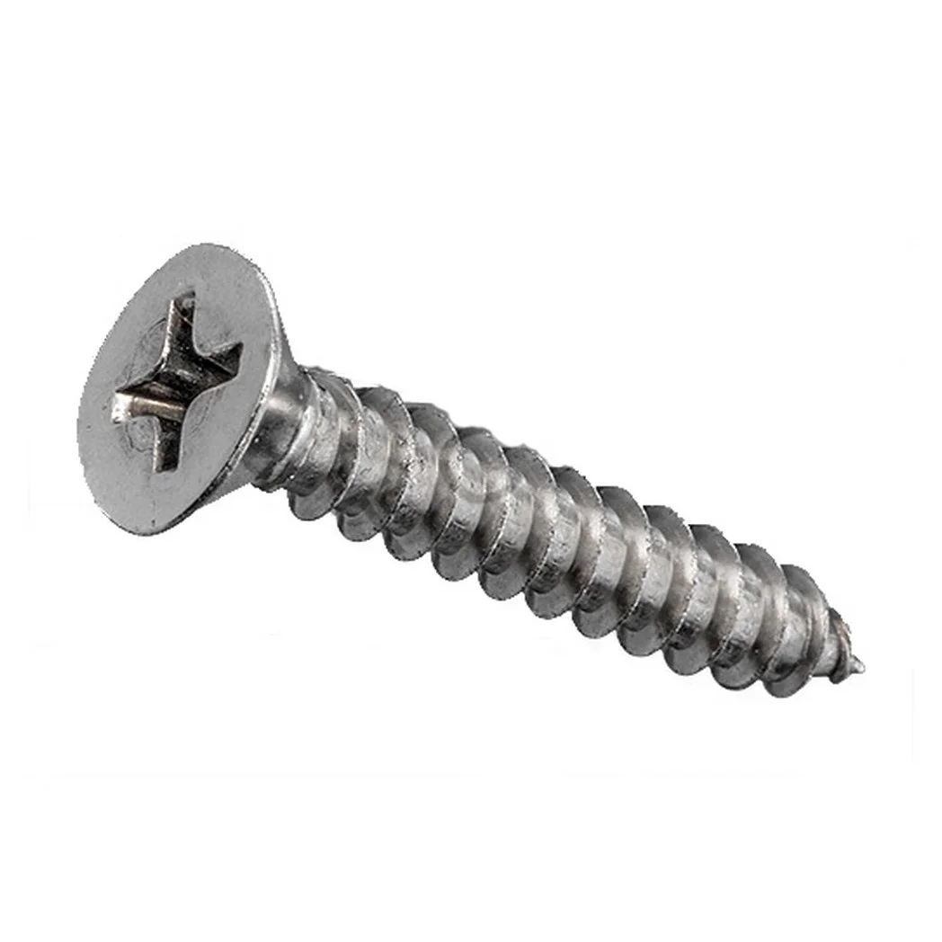 Waterway 819-1031 #8 x 1IN Stainless Steel Drain Grate Screw