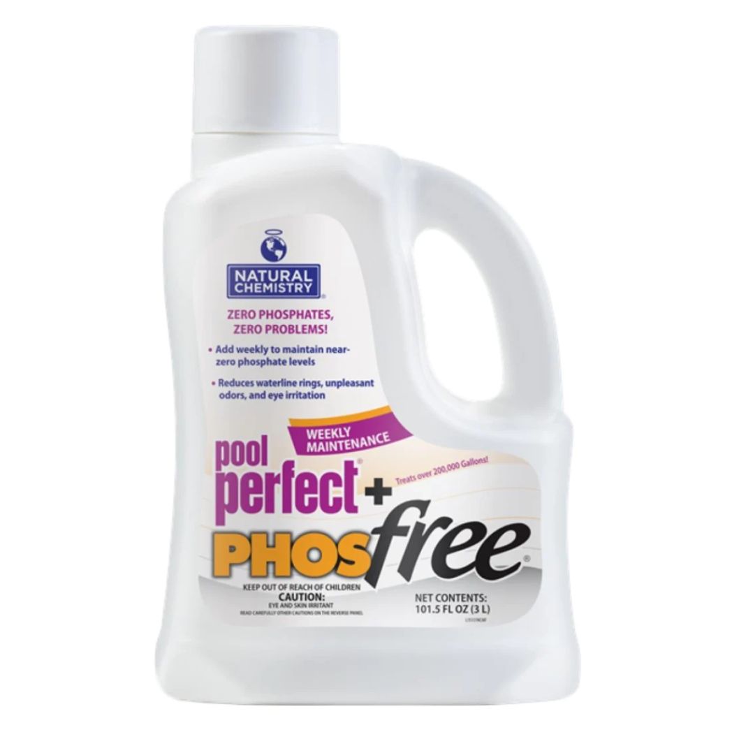 Natural Chemistry Pool Perfect With Phosfree, 3 Liters, Case of 4
