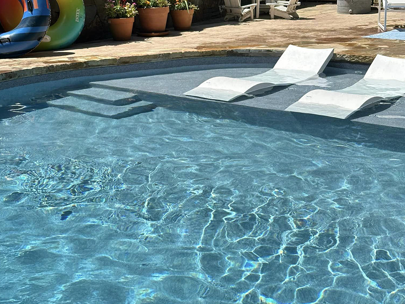 Gray Astoria Inground Pool Liner - Pool Warehouse