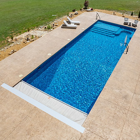 Automatic Swimming Pool Cover Kits | DIY Inground Pools