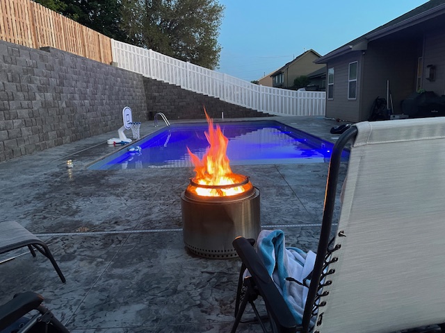 Spencer Inground Pool with Tanning Ledge - Pool Warehouse