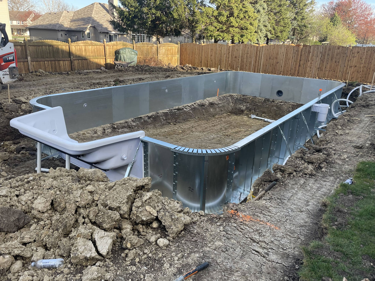 Voitik Inground Pool Build - Pool Warehouse