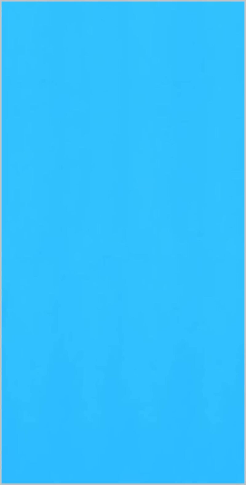 Above Ground Pool Liner, Solid Blue - Pool Warehouse