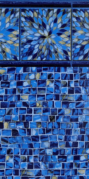 Sunburst Cobalt Oyster Bay Inground Pool Liner - Pool Warehouse