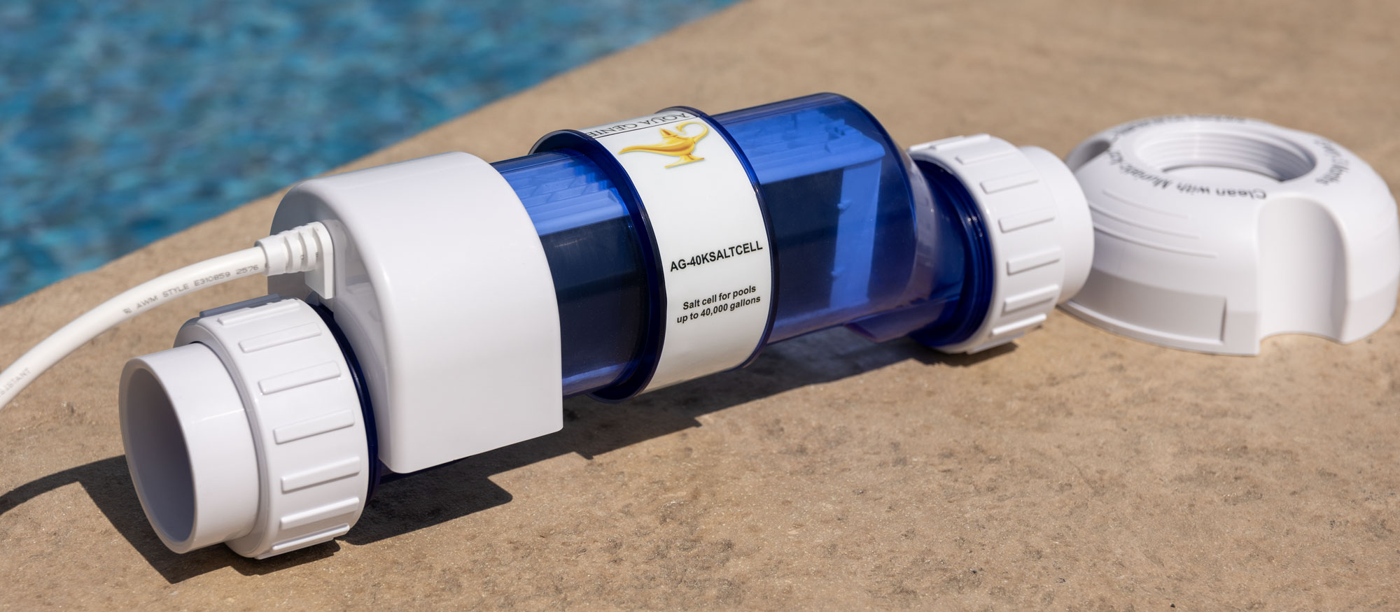 Aqua Genie 25k Replacement Salt Cell - Pool Warehouse